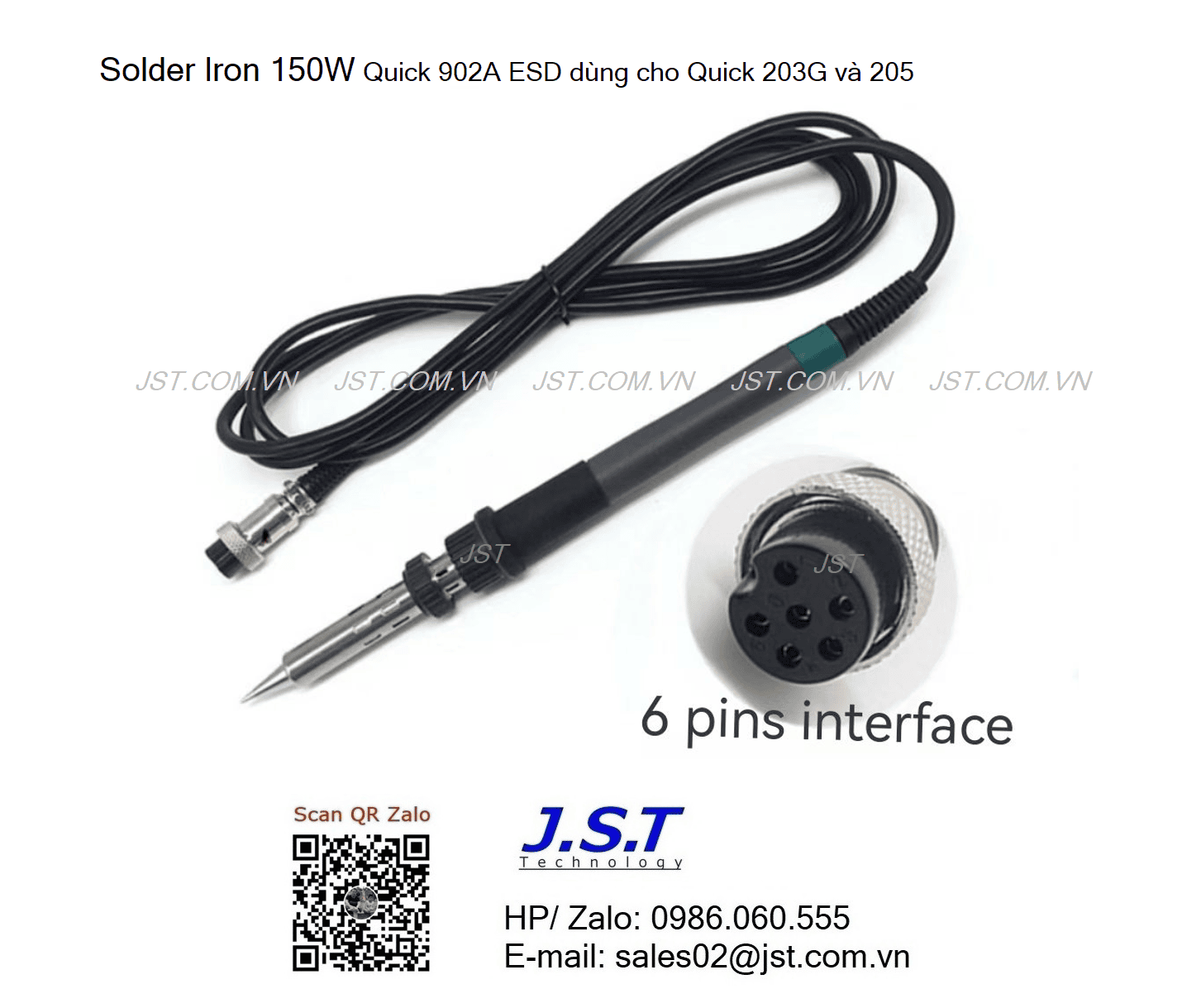 Solder Station QUICK 205 150W